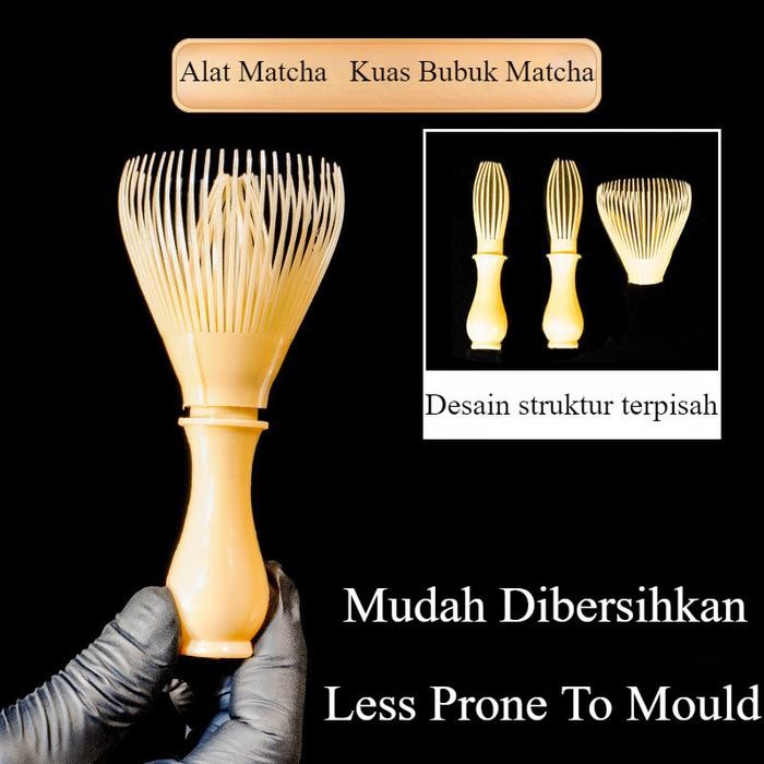 Jual Pengocok Matcha Praktis Resin / Matcha Whisk Plastic / Homelab ...
