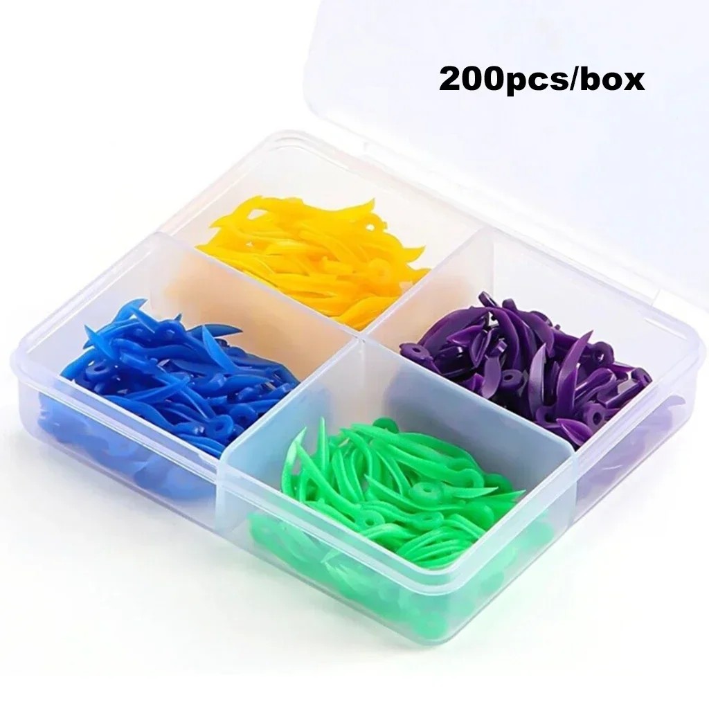 Jual 200Pcs/Pack Dental Disposable Wedges Tooth Gap With Circular Hole ...