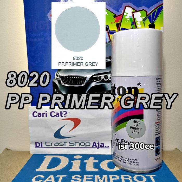 Jual Pilihan- Cat Pilox Diton Pp Primer Grey 8020 300Cc Warna Abu Poxi ...