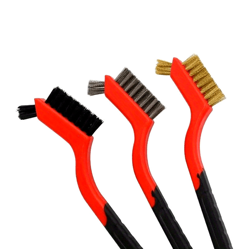 Jual Mini Brush Set Of Three Kitchen Brushes For Gas Hoods Grease And ...