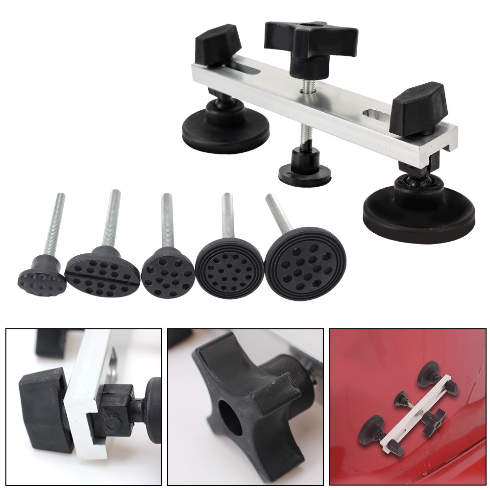 Jual Car Dent Repair Tool Portable Dent Puller Set Pulling Bridge Glue ...