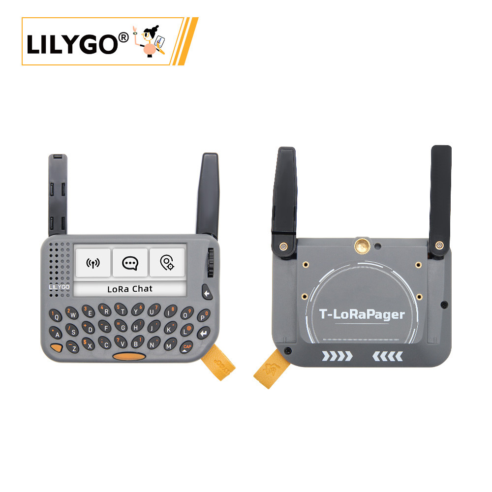 Jual BARU LILYGO® T-LoRa Pager ESP32-S3 Handheld IoT Device, 2.33" Display, QWERTY Keyboard, GPS ...
