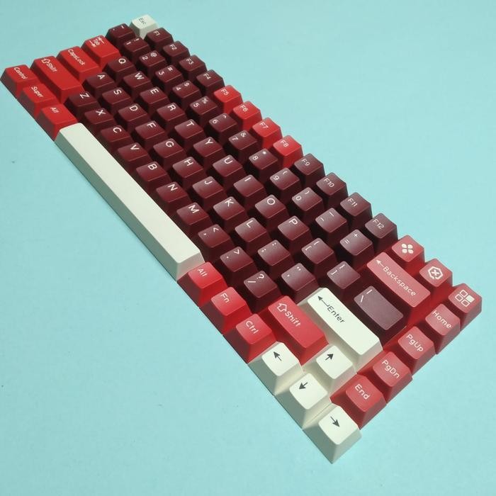 Jual SIAPKIRIM Keycaps 4Petals Double Shot Jamon Colorways Cherry ...