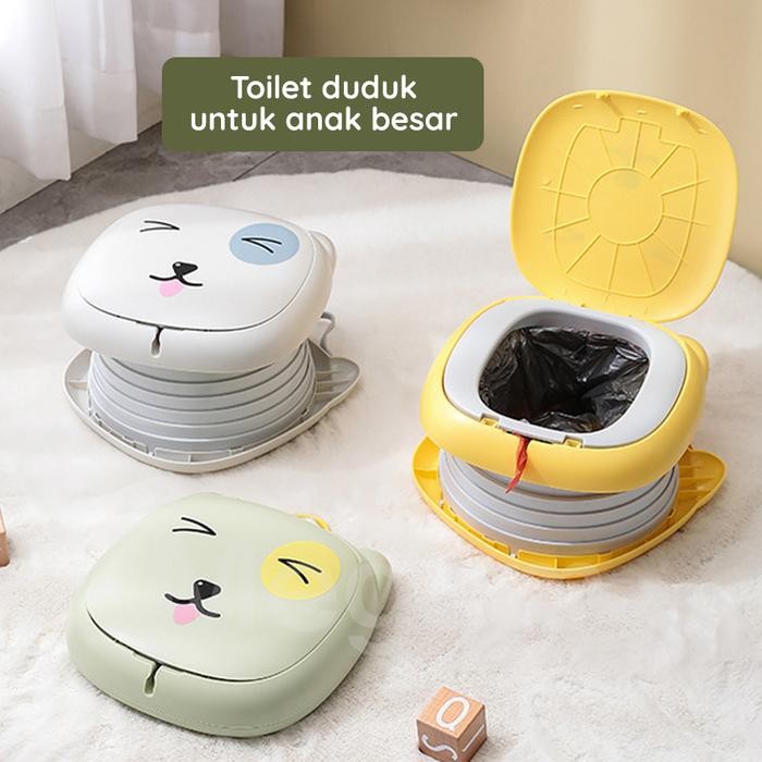 Jual MEGAM Potty Portable WC Training Anak Pispot Baby Travel Kursi ...