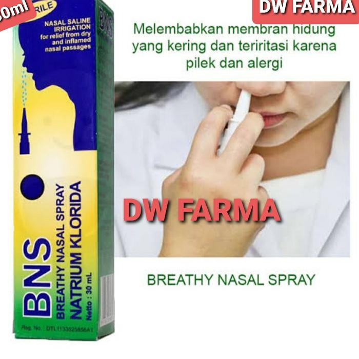 Jual Pilihan- Bns Breathy Nasal Spray Natrium Klorida Steril 30Ml ...