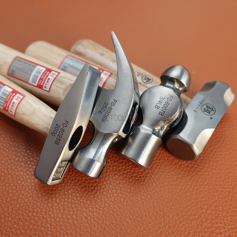 Jual Mini Hammer Solid Wood Short Handle Octagonal Hammer Round Head ...