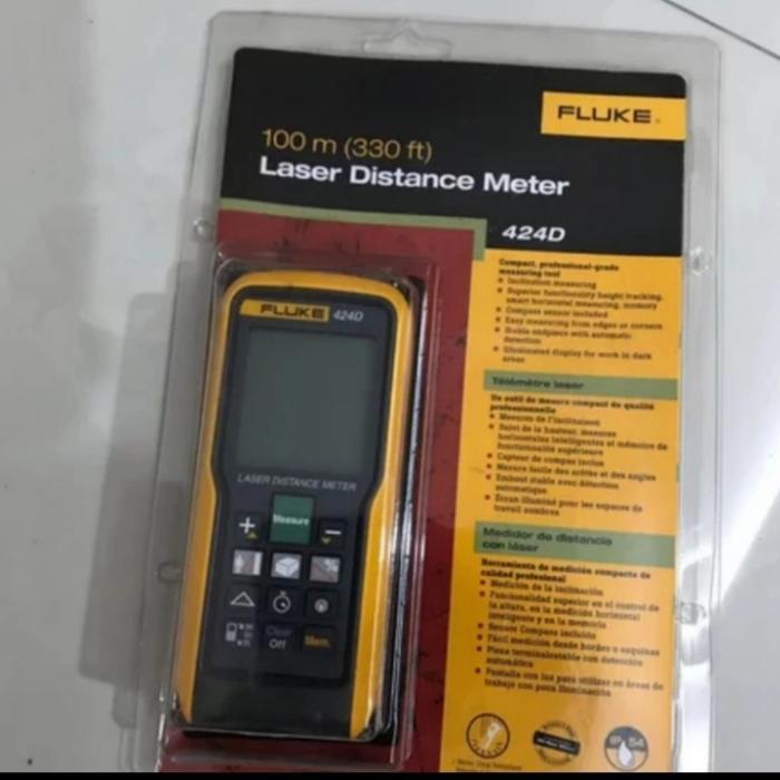Jual Fluke 424D Laser Distance Meter 100 Meter Fluke 424D Original ...