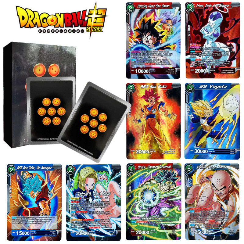 Jual FLASH SALE Dragon Ball Cards Shiny Son Goku Super Saiyan Series ...