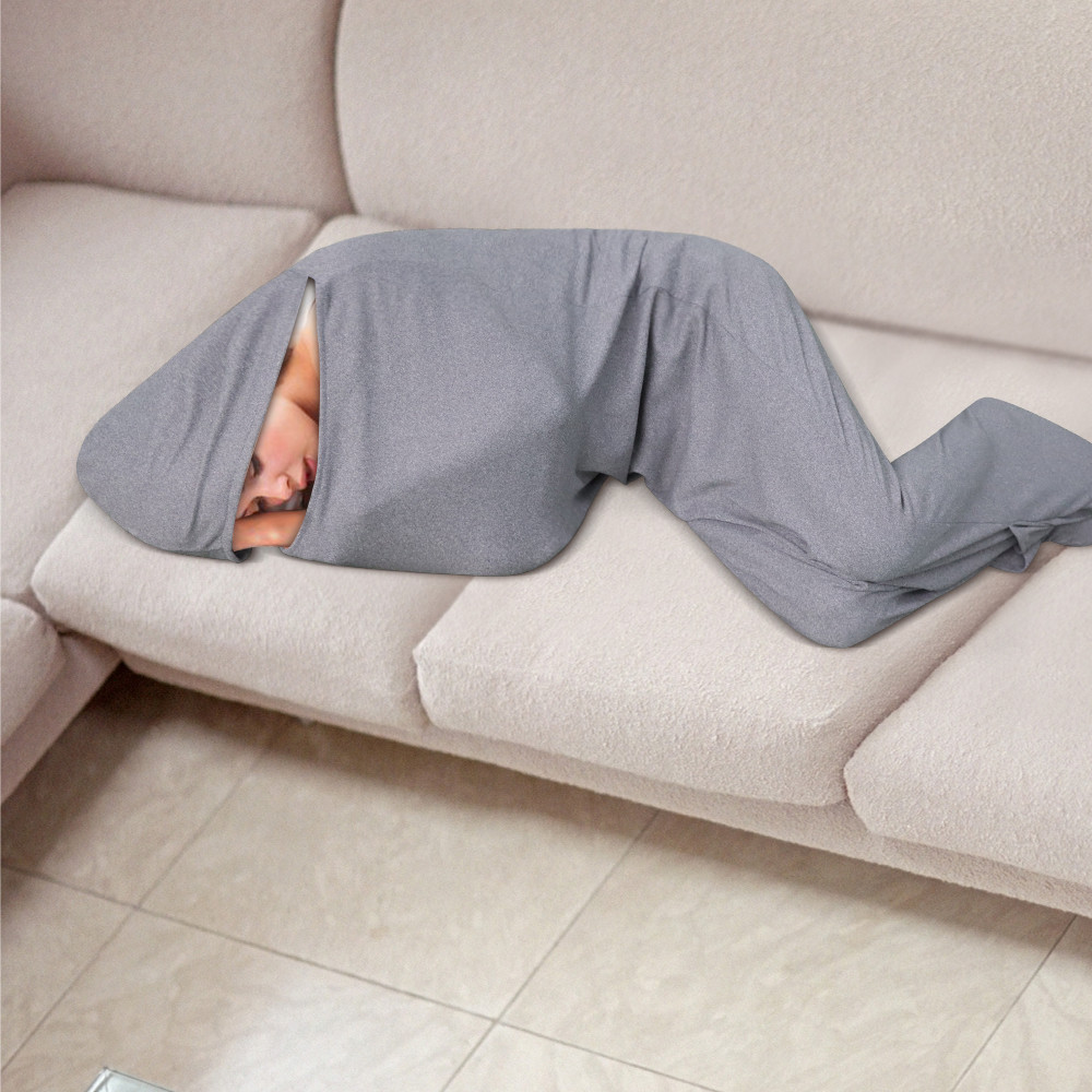 Jual Portable Wearable Travelling Compression Blanket Weighted Blankets ...