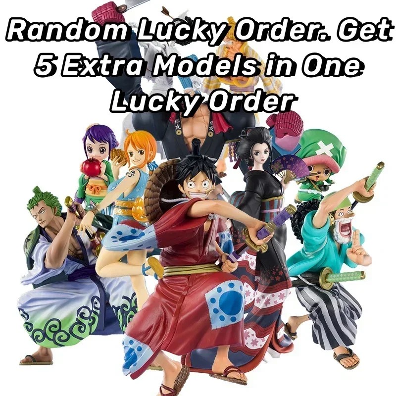 Jual Anime Character Figure Mystery Box Surprise Luffy Gear 5 Emperors ...
