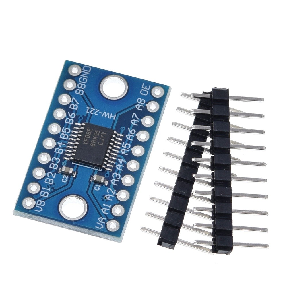 Jual TZT 1/5PCS 8 Channel Duel Hole Logic Level Converter TXS0108 ...