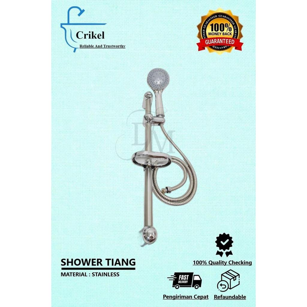 Jual Toto Indo - Tiang Shower Mandi Plus Tempat Sabun Batang Stainless ...