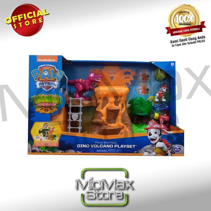 Jual PAW PATROL DINO RESCUE DINO VOLCANO PLAYSET WITH ZIPLINE SM6059772 ...