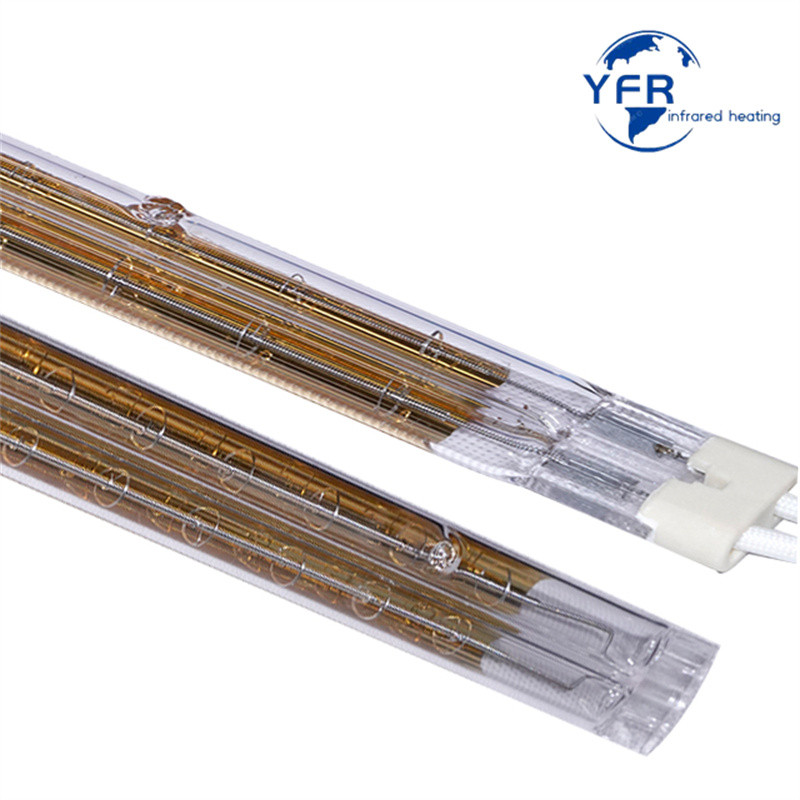 Jual Twin tube Infrared Lamps Medium Wave Infrared Heat Lamp Halogen ...