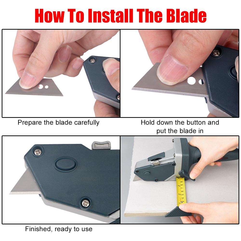 Jual Gypsum Board Cutter Drywall Cutting Woodworking Cardboard Scriber ...