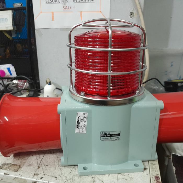 Jual Bisa Gosend! Qlight Shd 2-L-Ws-220V-R Led Steady/Flashing Signal ...