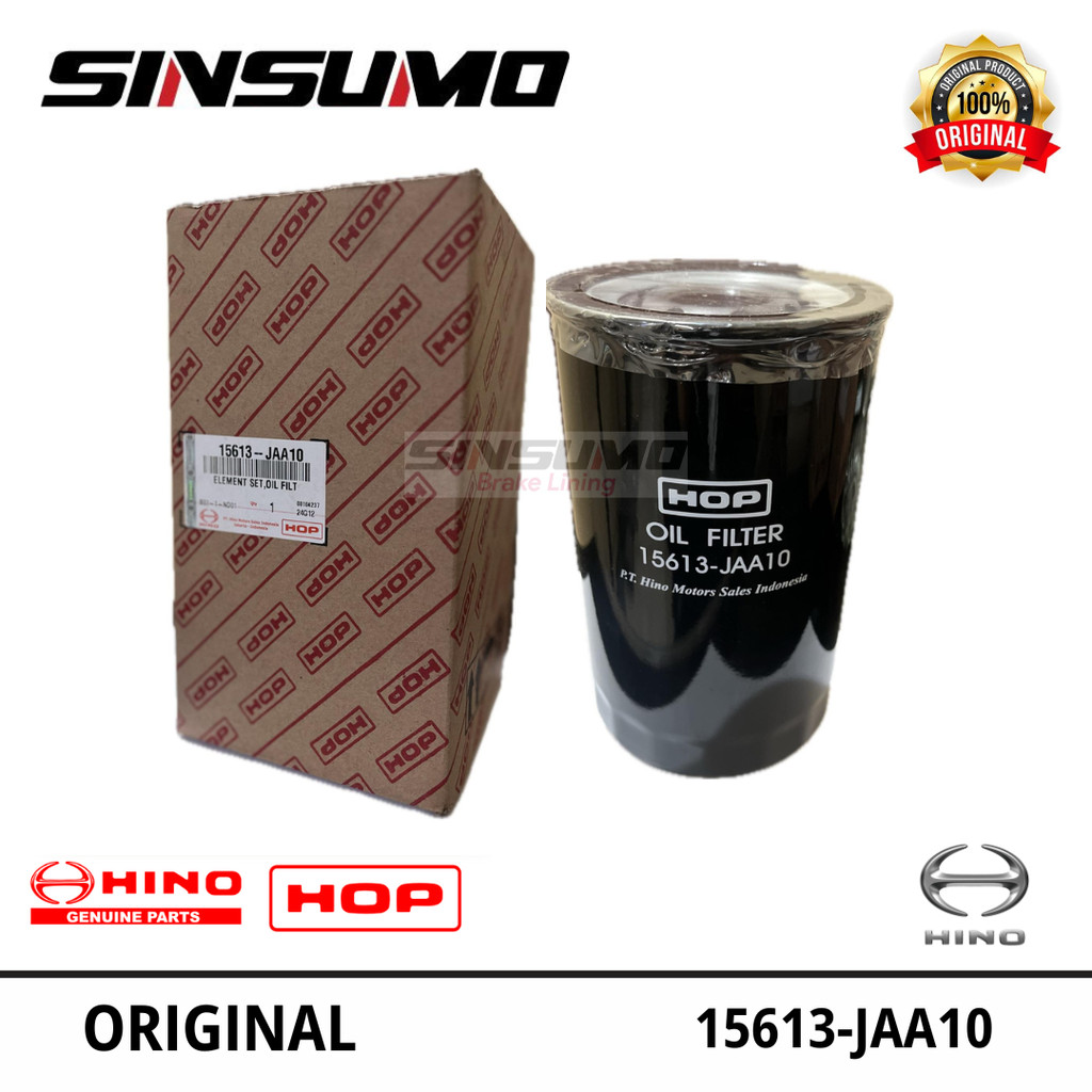 Jual FILTER OLI / ELEMENT SET OIL FILTER HINO 500 EURO 4 FM 280JD 15613 ...