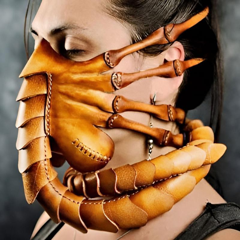 Jual Scary Predator Mask Funny Masks Halloween Party Cosplay Pro For S ...