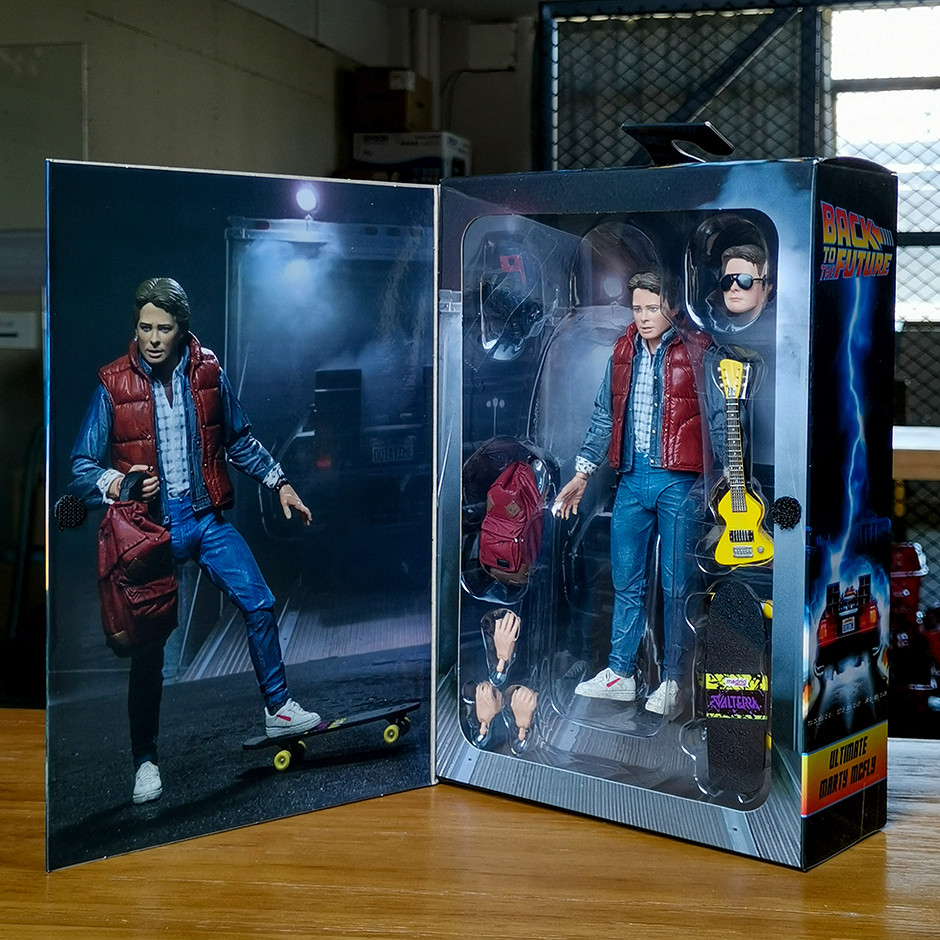 Jual NECA Back To The Future 2 Ultimate Doc Brown (2015) Action Figure ...