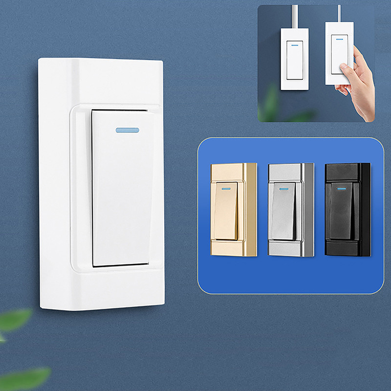 Jual 1Pc 1 Gang 2 Way Surface Mount Switch Wire Hanging Installation ...