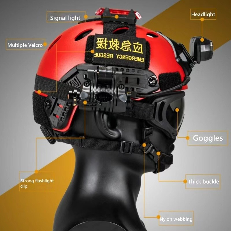 Jual Tactical Fast Fire Emergency Helmet Multi Functional For Water ...