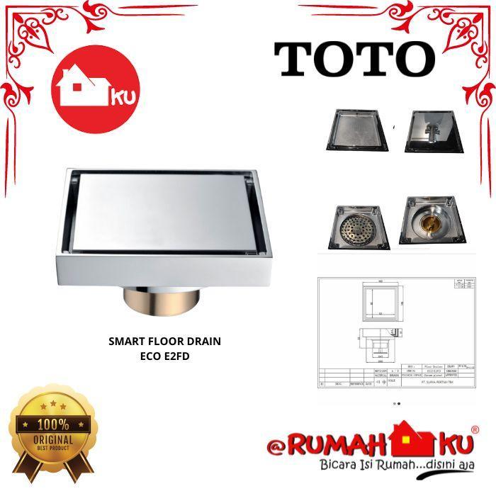 Jual Shiny- Smart Floor Drain Eco E2Fd Anti Serangga & Bau By Toto ...