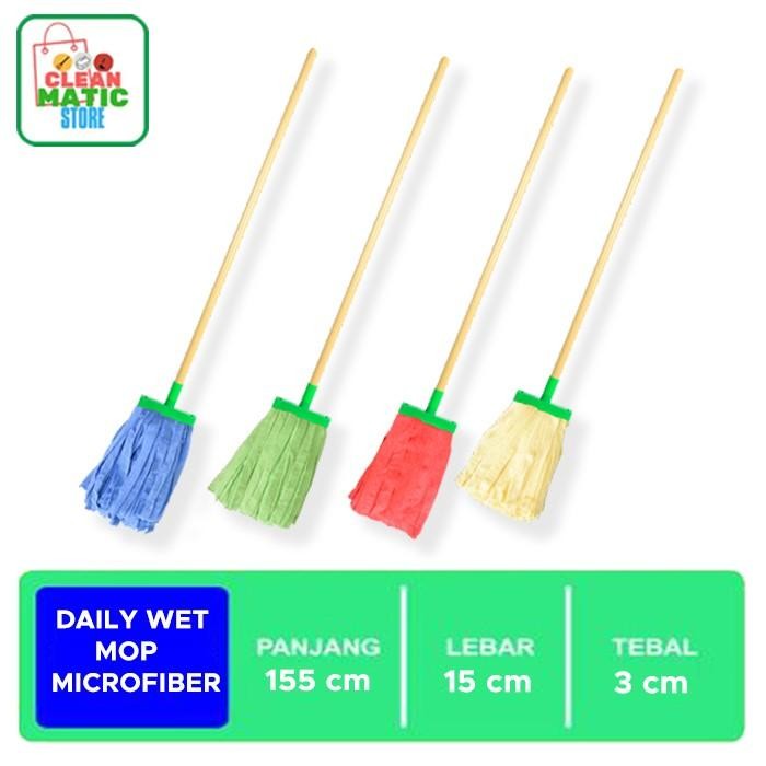 Jual Clean Matic - Daily Wet Mop Microfibre | Shopee Indonesia