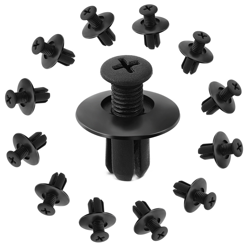 Jual Car Bumper Fastener 8mm Hole Rivet Retainer Clip for Ford Fiesta ...