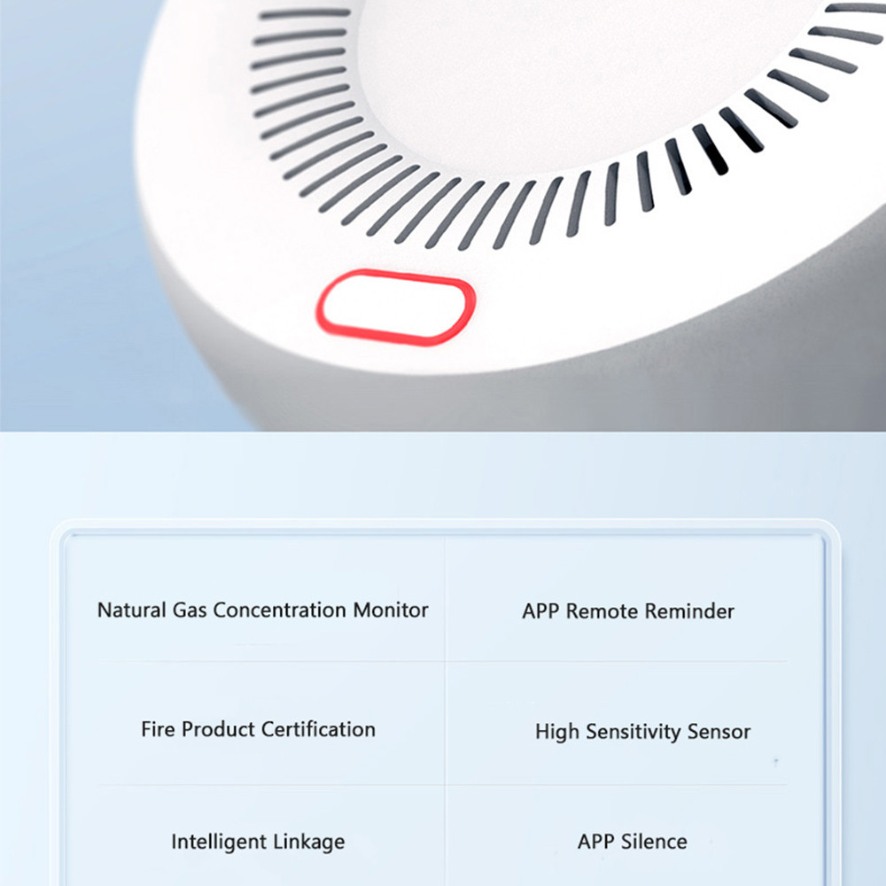 Jual Original Aqara Smart Combustible Gas Detector Alarm Zigbee Connect ...