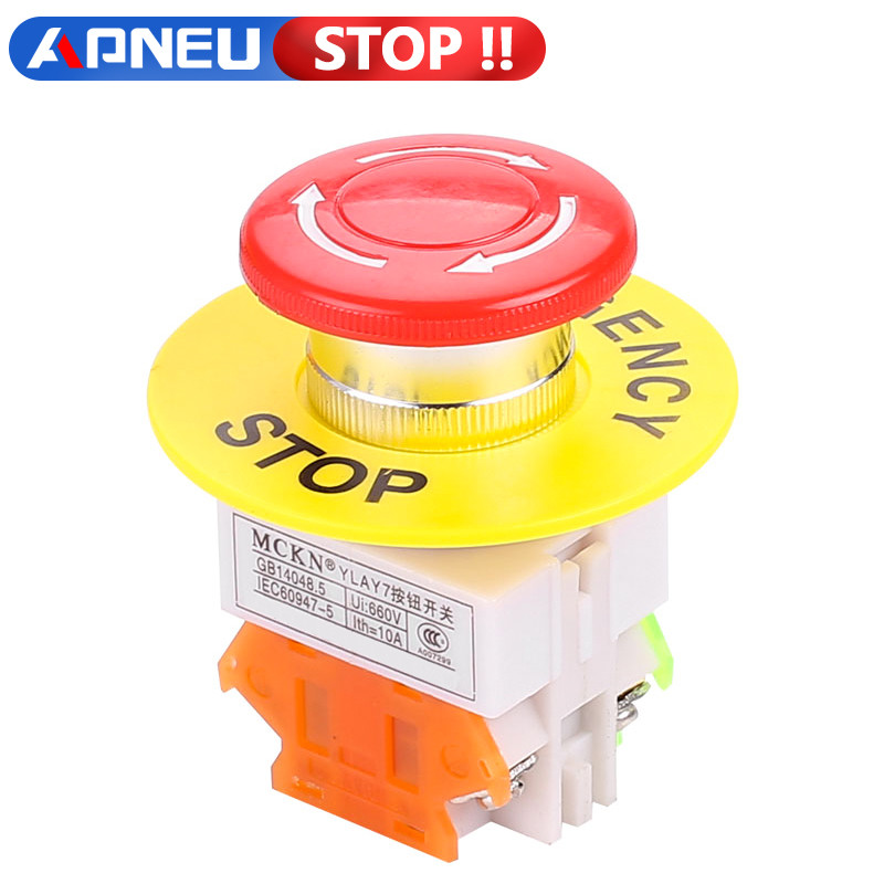 Jual Emergency Stop Push Button Switch Ac 660V 10A Switch Equipment ...