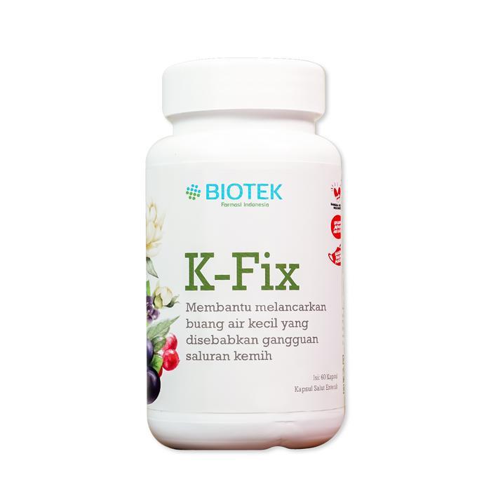 Jual Hospira- Biotek Farmasi - K-Fix Obat Ginjal Herbal Alami Ampuh ...