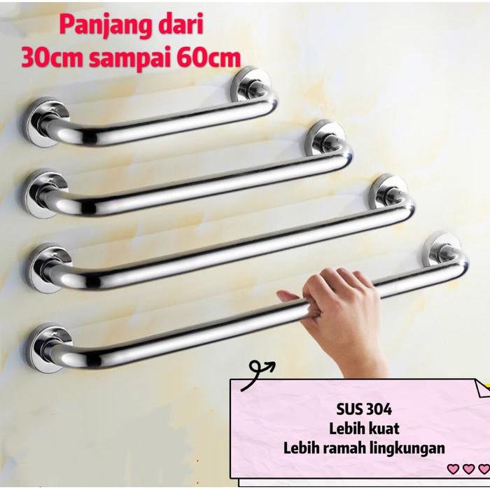 Jual Sus 304 Pegangan Kamar Mandi 30Cm Bathub Toilet Stainless Steel ...