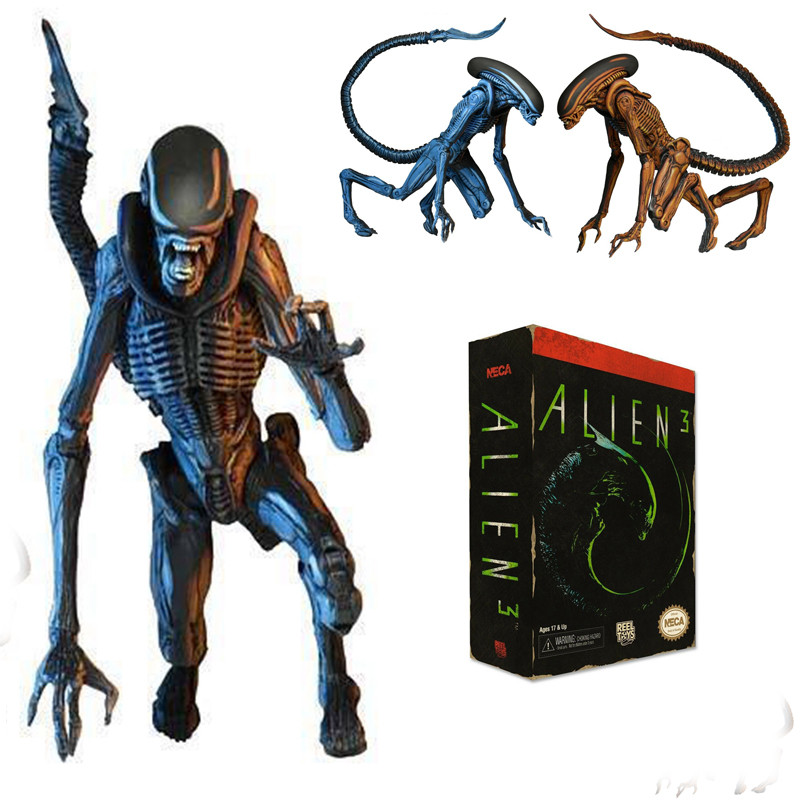 Jual NECA Alien Blue Alien Xenomorph Figma Predator Toy Ripley Action ...