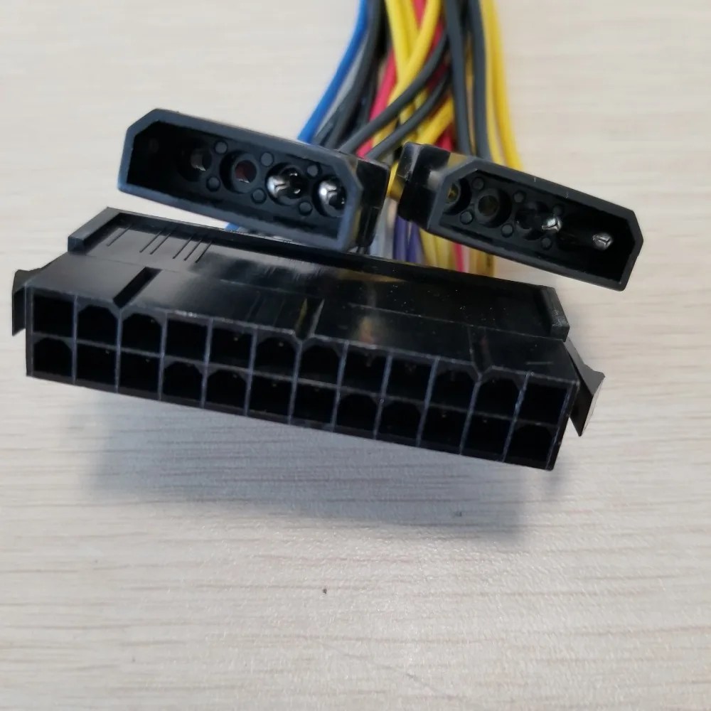 Jual Motherboard ATX 24Pin to IDE 4Pin Molex 18Pin + 10Pin Adapter ...