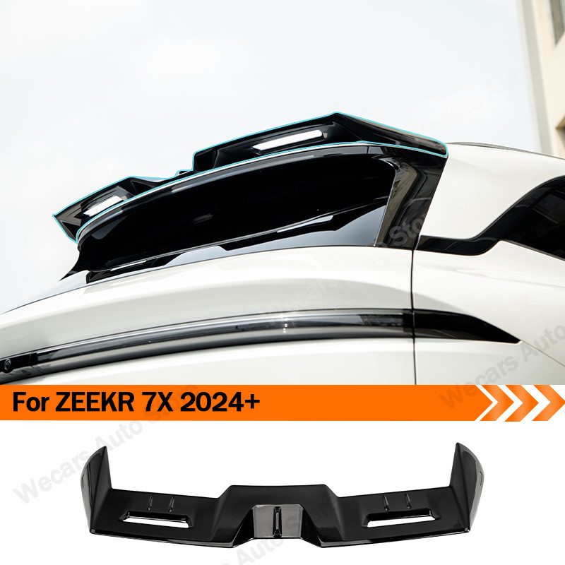Jual Roof Spoiler For Zeekr 7X 2024+ Mc Style Rear Tail Wing Sports Abs ...