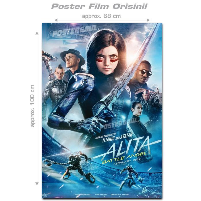 Jual Poster Film Alita Battle Angel - Original Indonesian One Sheet ...