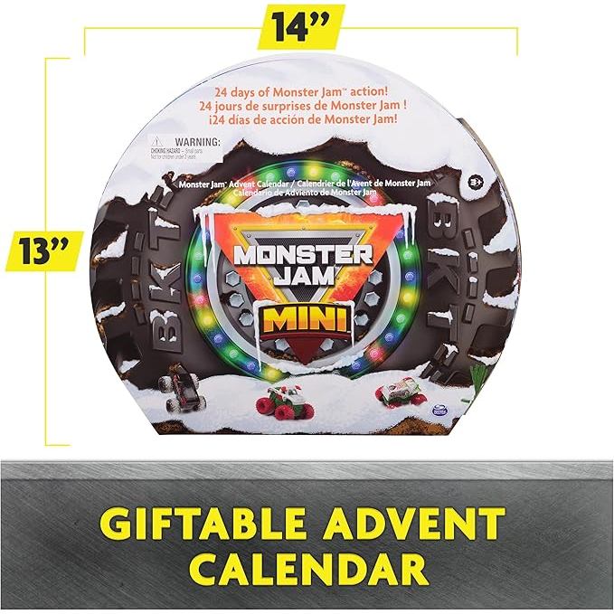 Jual Monster Jam Mini Holiday Advent Calendar | Shopee Indonesia