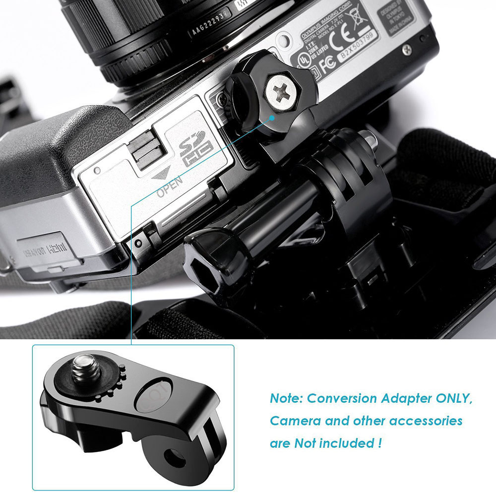 Jual QQT for GoPro Accessories New Adapter Bridge Convert for Go Pro ...