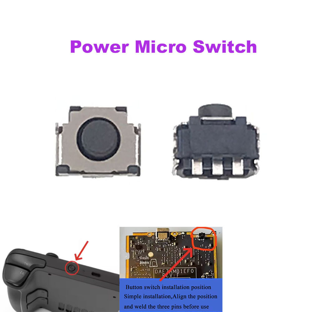 Jual Replacement L1 R1 Micro Switch Button L4 L5 Buttons Power Micro ...