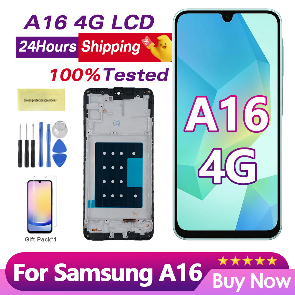 Jual 6.7'' Aaa Quality For Galaxy A16 4G Sm-A165F Sm-A165F/Ds Lcd Touch ...