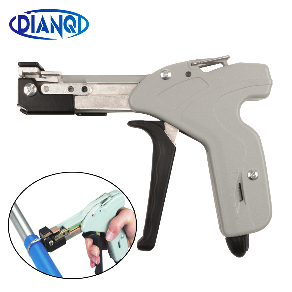 Jual BELI SEKARANG Stainless Steel Cable Self-locking Tie Gun plier ...