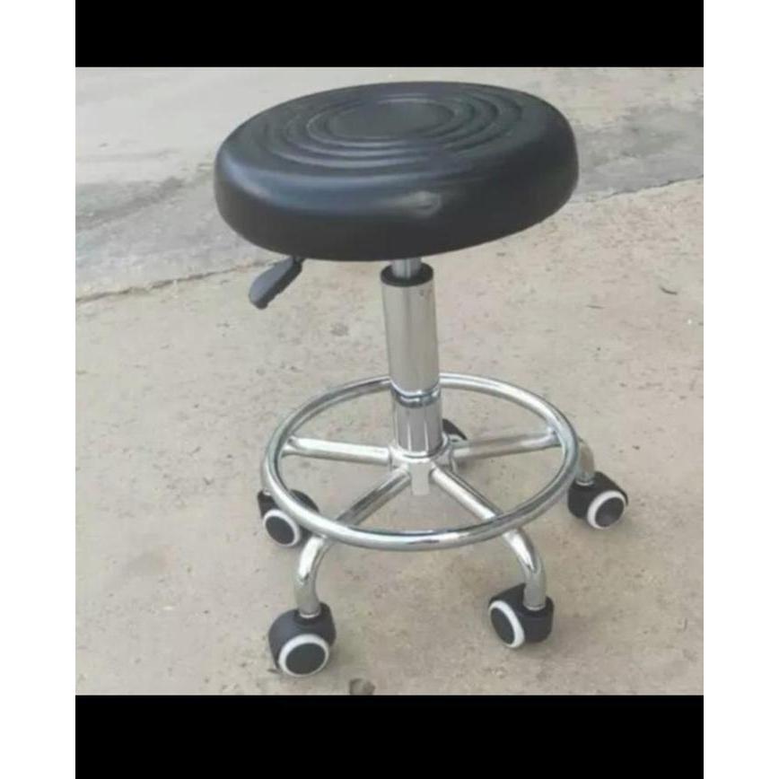 Jual Kursi Salon Hidrolik Bulat Kursi Counter Kursi Lab Roda Barstool ...