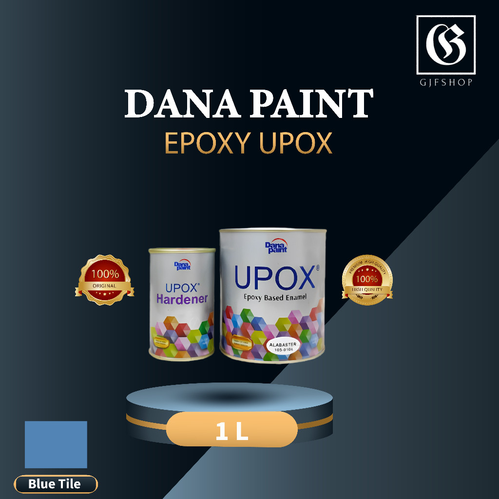 Jual Cat Lantai Dasar Epoxy Blue Tile UPOX 1L | Shopee Indonesia