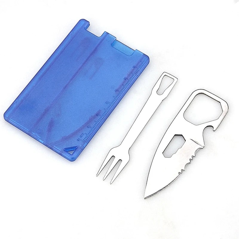 Jual NEW EDC Safety First Aid Outdoor Multifunction Tool Card Camping ...