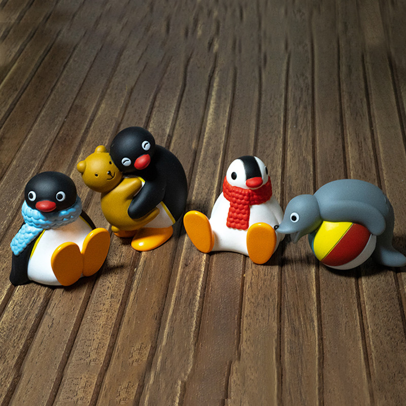 Jual TAKARA TOMY PINGU Figure Gashapon Anime PINGU Little Sea Lion ...