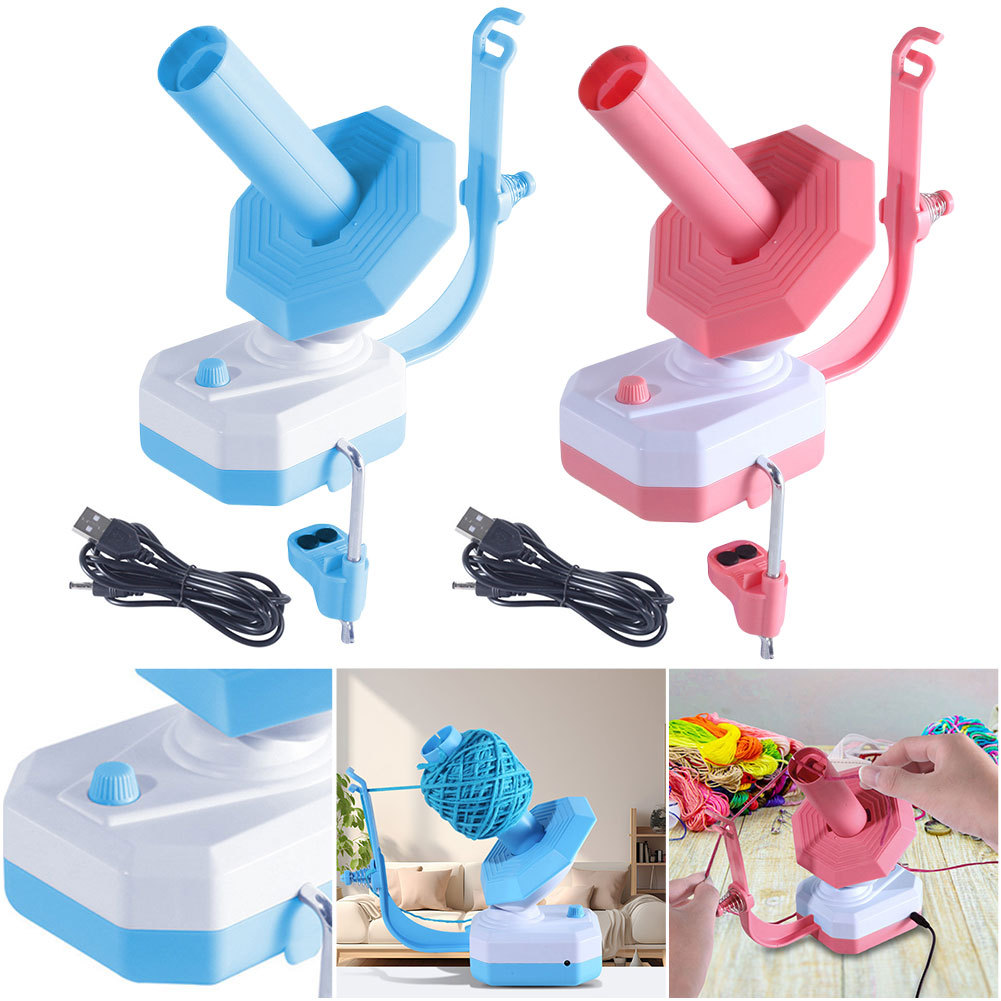 Jual Electric Yarn Ball Winder Automatic Yarn Winder Yarn Cake Winder ...