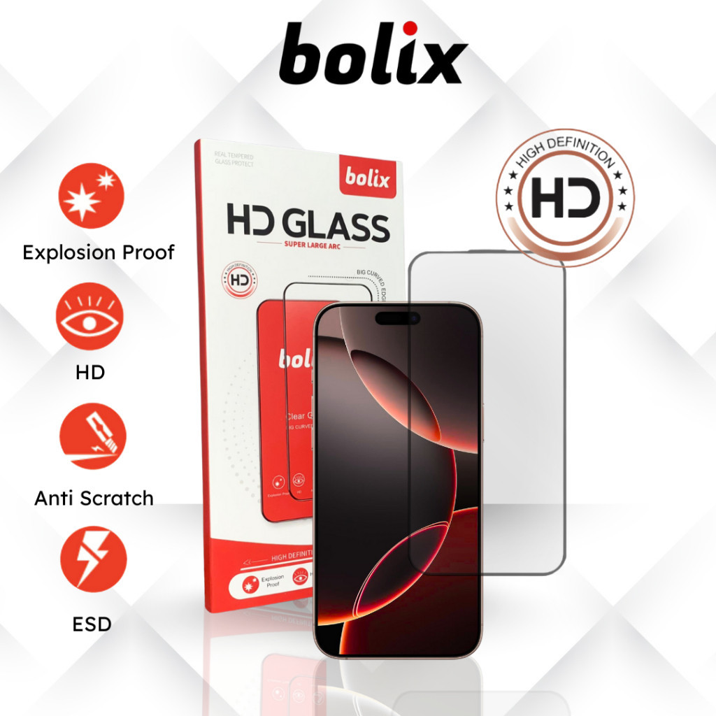 Jual Bolix Clear Tempered Glass For Xiaomi 15T Pro (Full Cover + HD ...