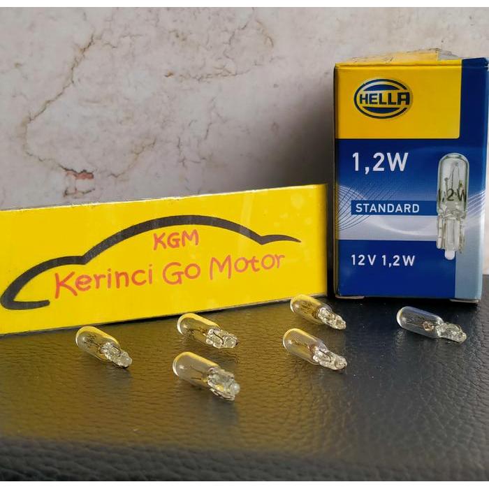 Jual Jual Hella Bohlam Lampu 1,2W T5 12V Tancap 8Gp 178 560 061 Kode ...