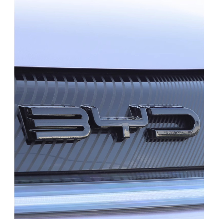 Jual Carbon Sticker Frame For BYD EA1 Atto 3 2 1 Dolphin EV Han EV ...
