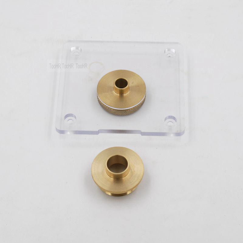 Jual Trimming Machine Bushing With Acrylic Base Plate Router Table ...
